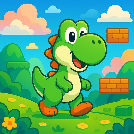 Alles über Yoshi - Der Dino aus dem Super Mario Universum – PK.toys